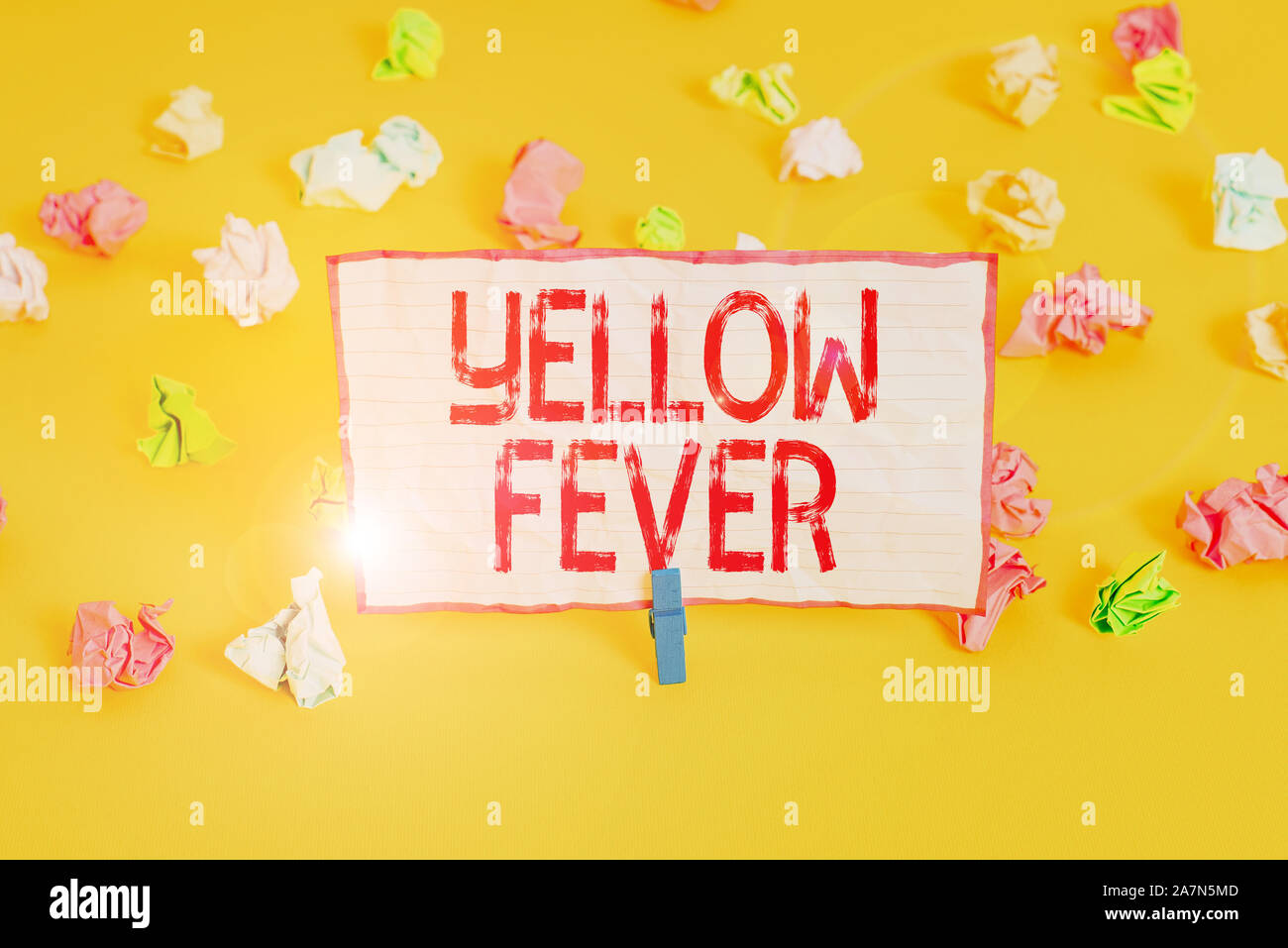 Conceptual hand writing showing Yellow Fever. Concept meaning tropical ...