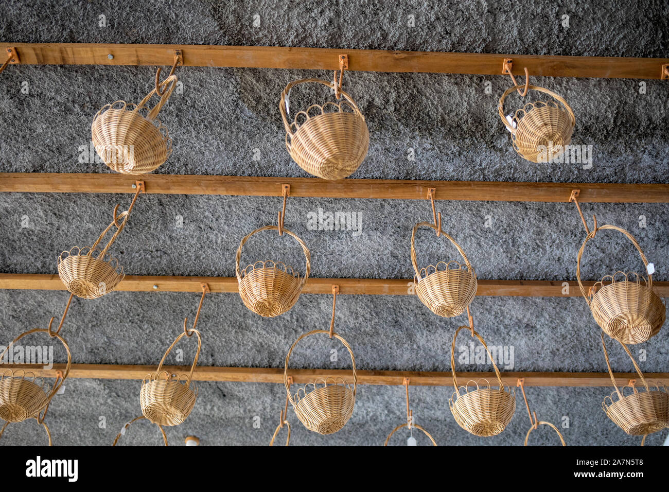 Basket weaving in camacha madeira hi-res stock photography and images ...