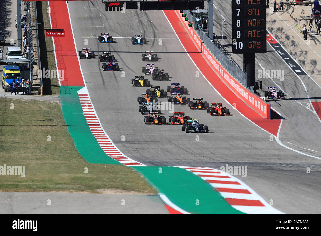 Austin, texas, USA. 3rd Nov 2019. Formula 1 United Sates Grand Prix ...