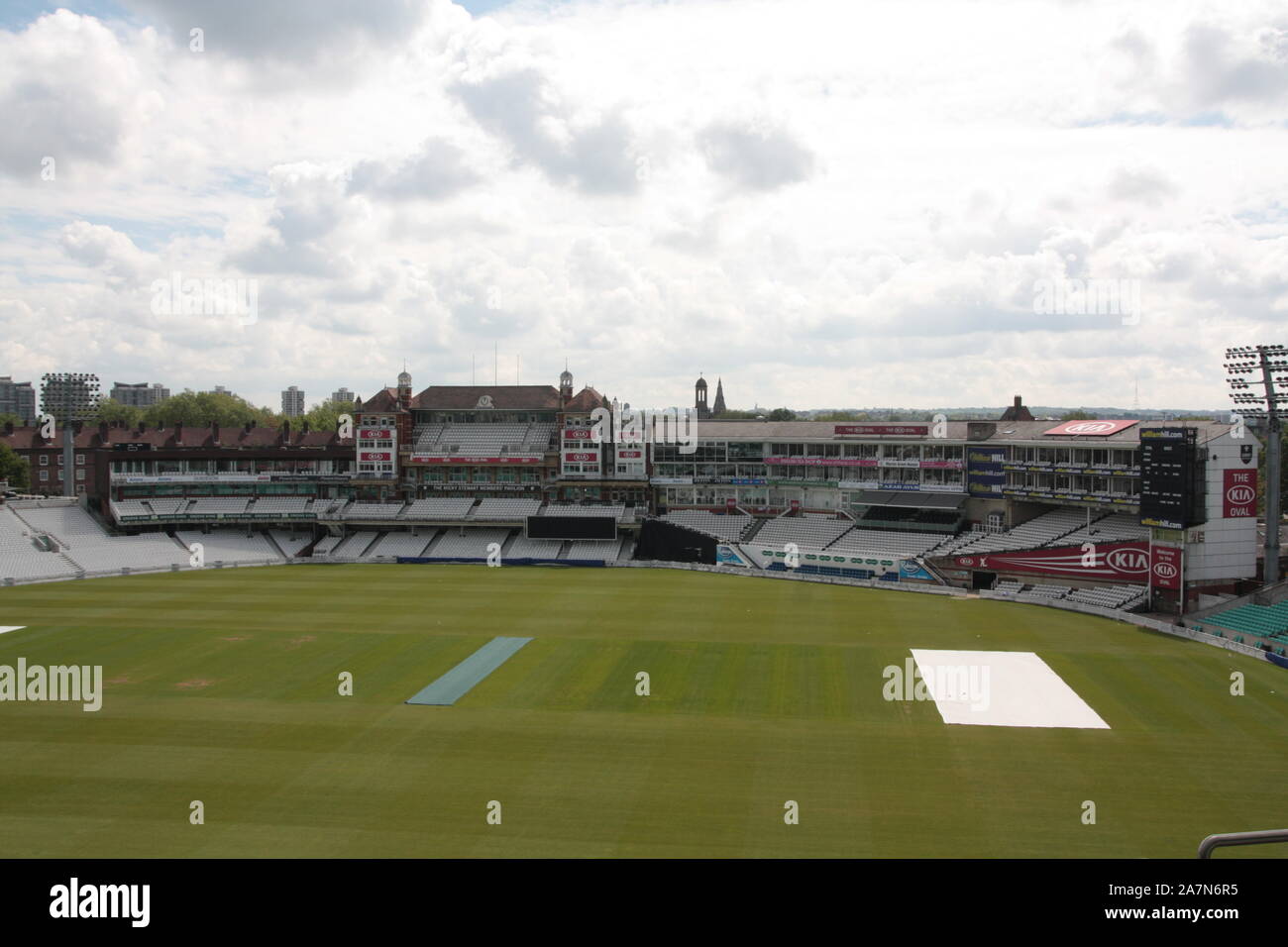 The oval cricket ground panoramic hi-res stock photography and images ...