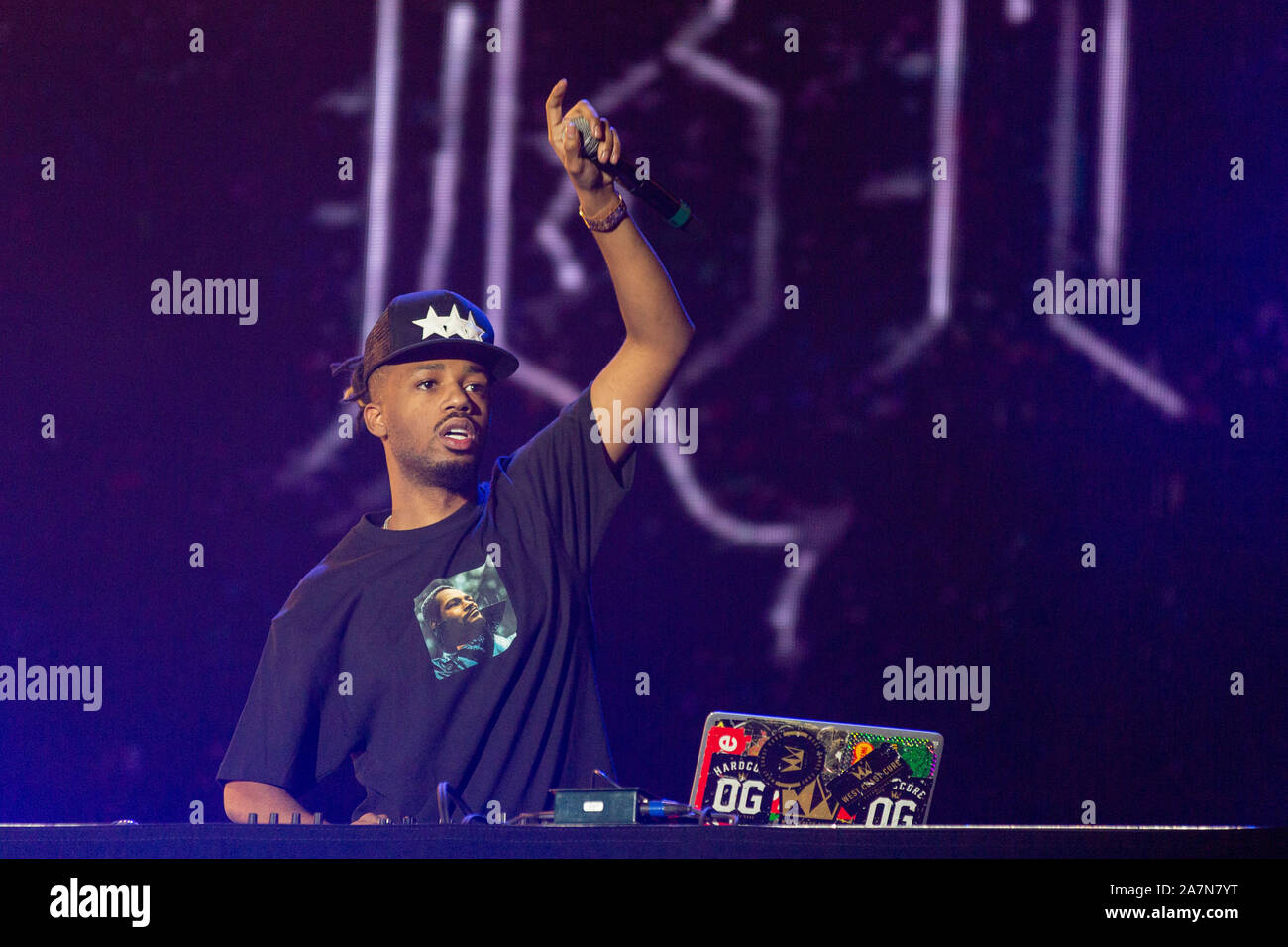 November 3, 2019, Las Vegas, Nevada, U.S: DJ METRO BOOMIN (LELAND TYLER ...