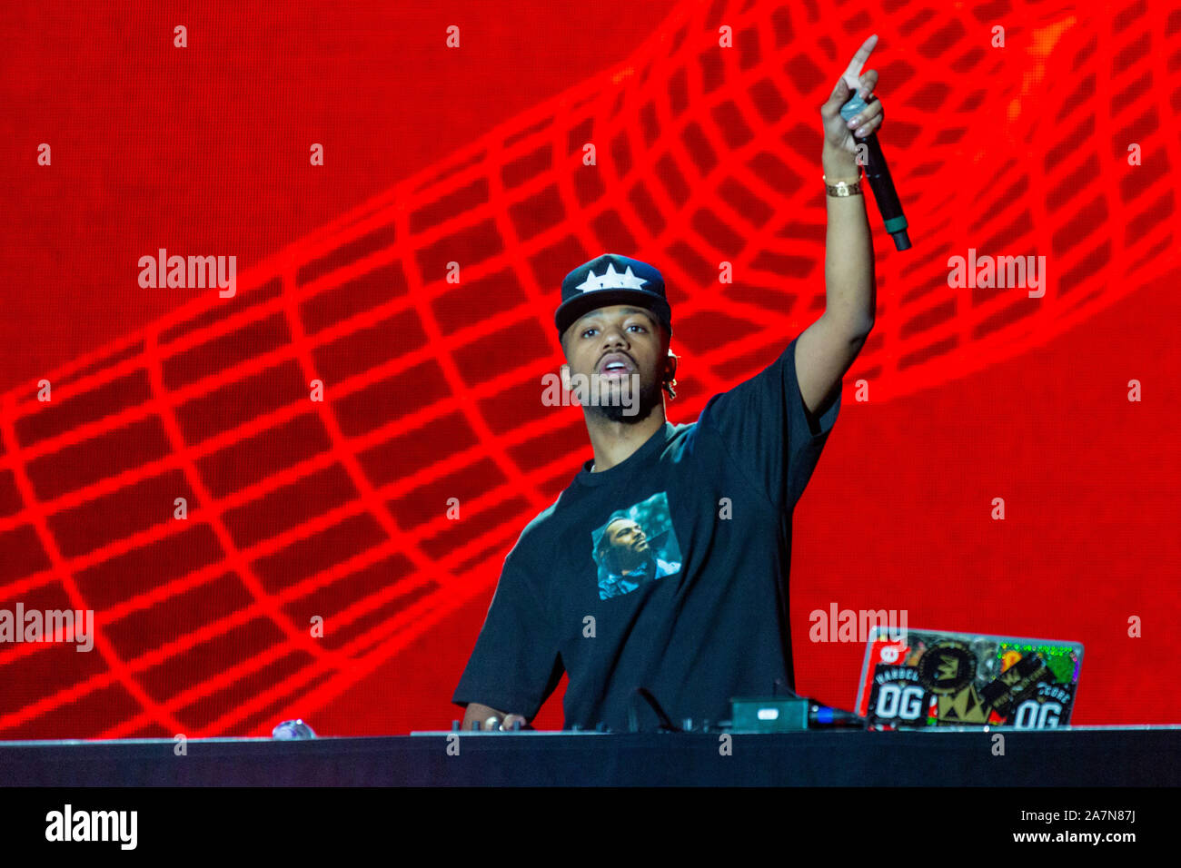 November 3, 2019, Las Vegas, Nevada, U.S: DJ METRO BOOMIN (LELAND TYLER ...