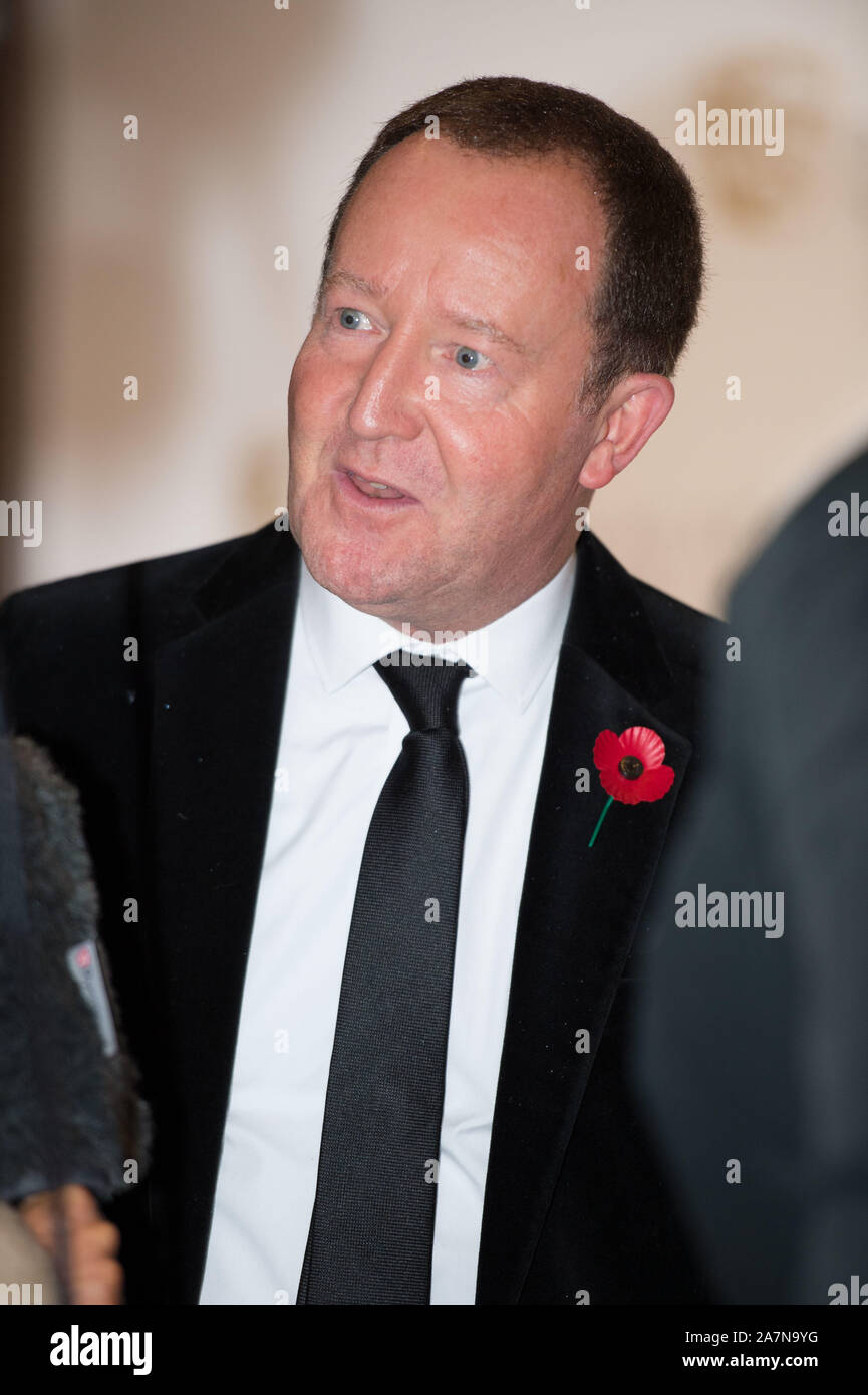 Glasgow, UK. 3 November 2019. Pictured: Jonathan Watson. Scenes from ...