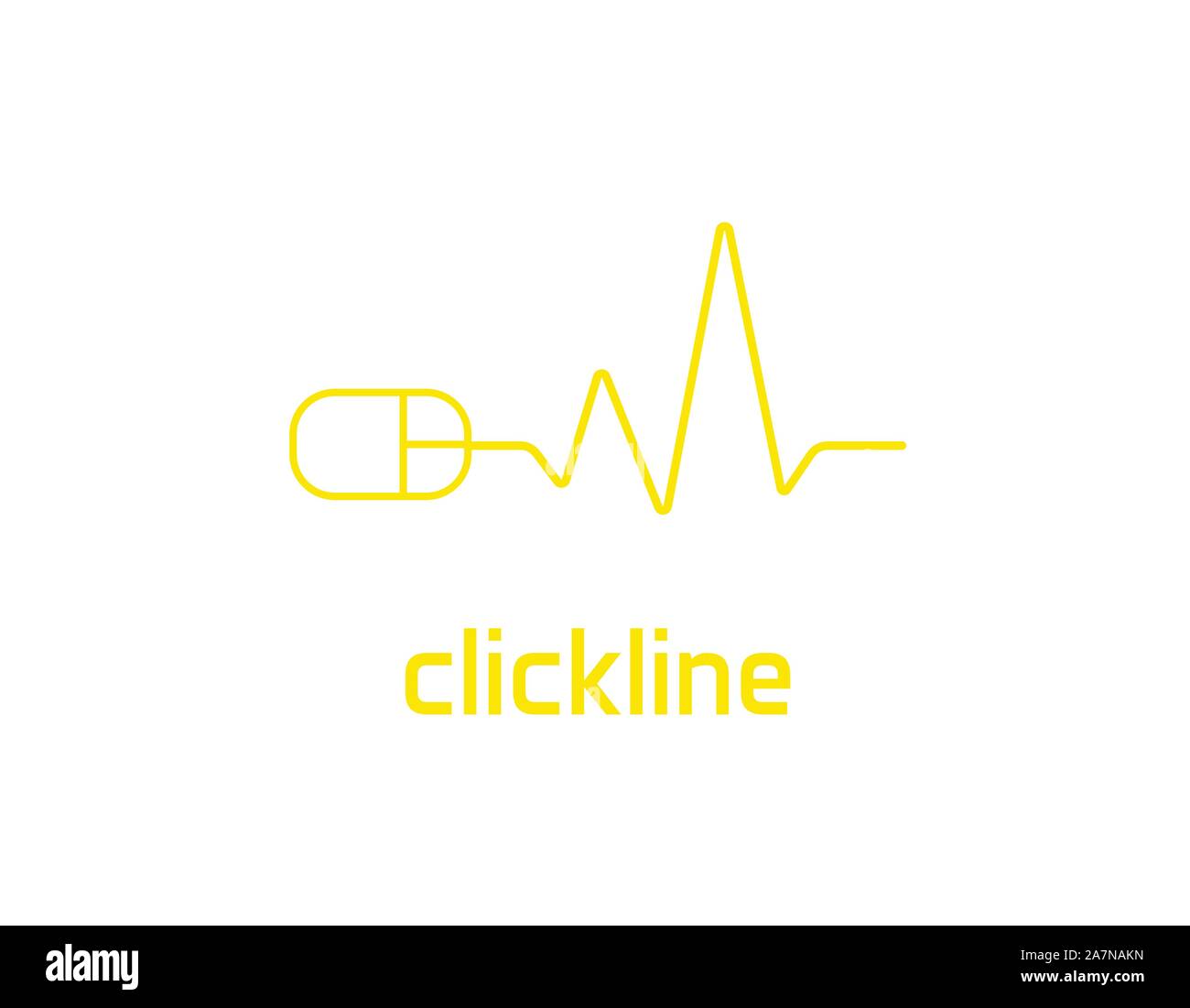 Click here logo Cut Out Stock Images & Pictures - Alamy