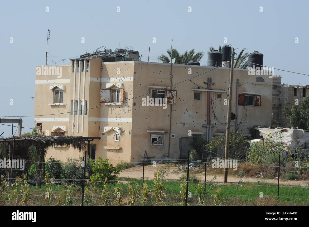 8 July 2011. Gaza,Palestine. The Gaza Strip is a coastline on the ...