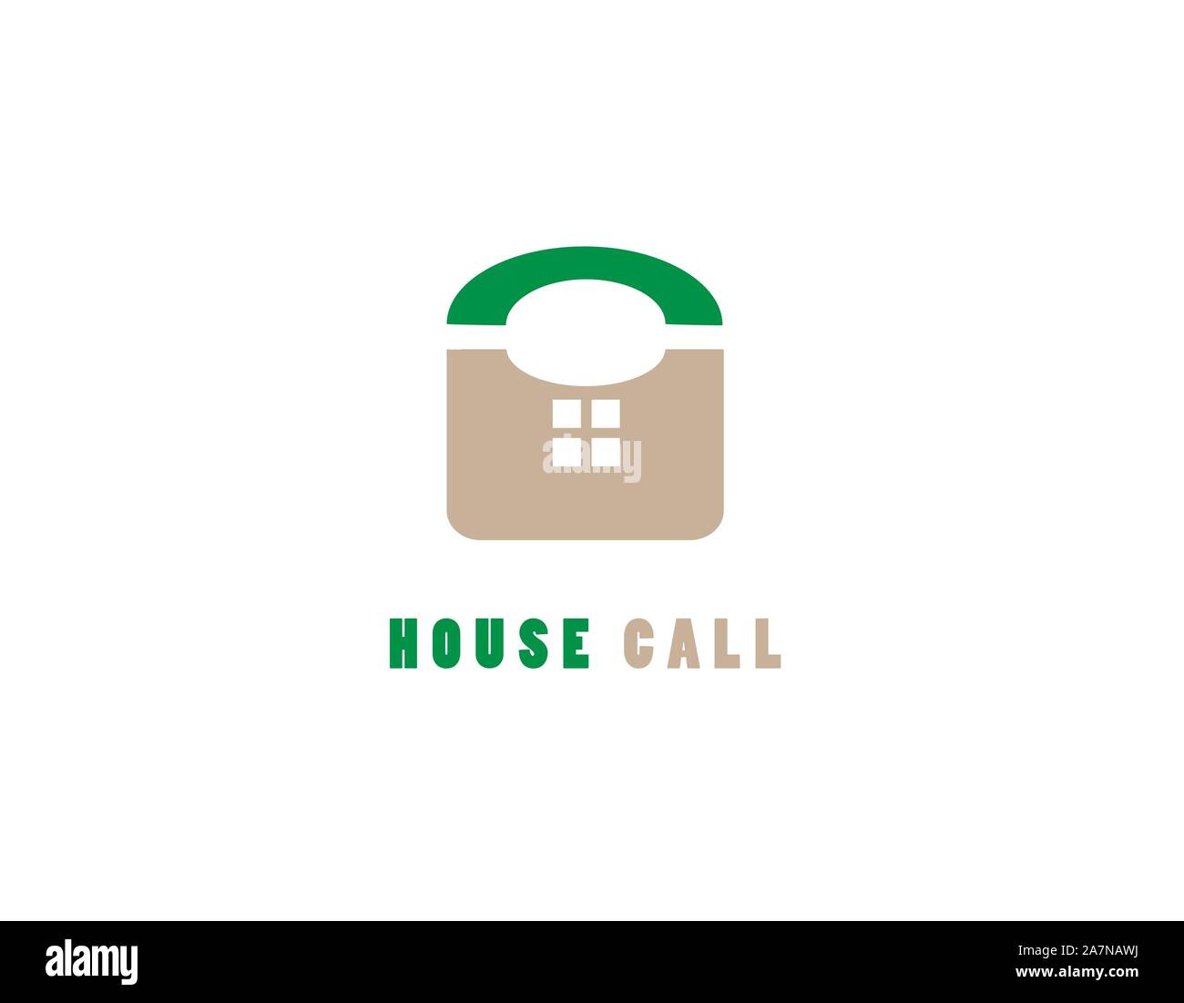 Call logo Stock Vector Images - Alamy
