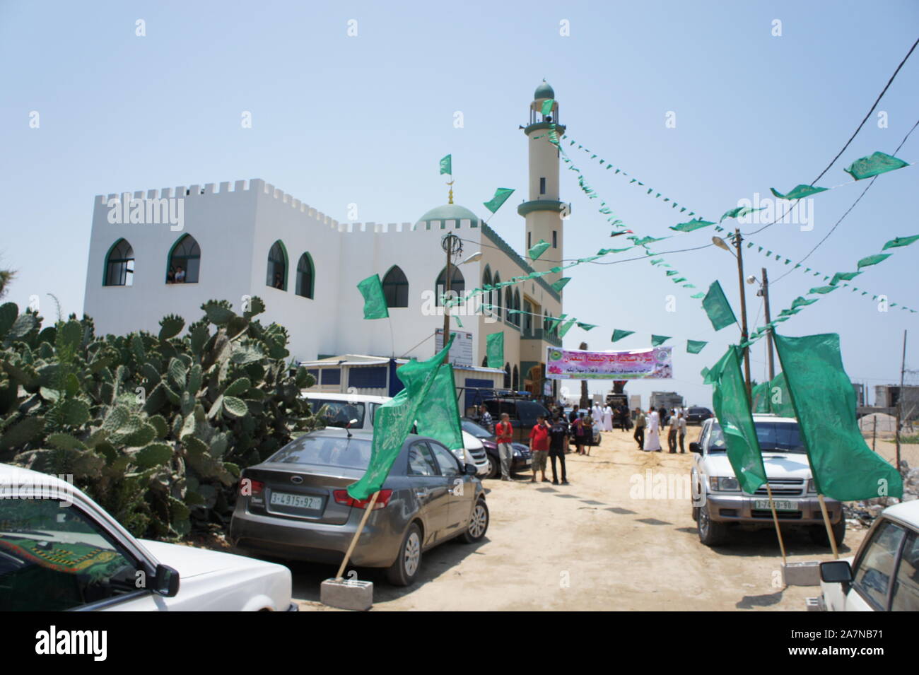 8 July 2011. Gaza,Palestine. The Gaza Strip is a coastline on the ...