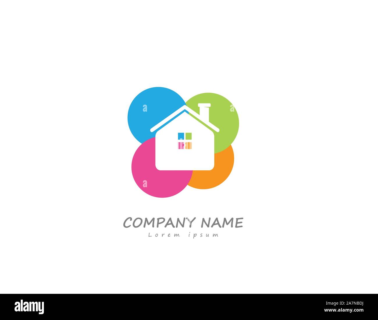 Colors logo Stock Vector Images - Alamy