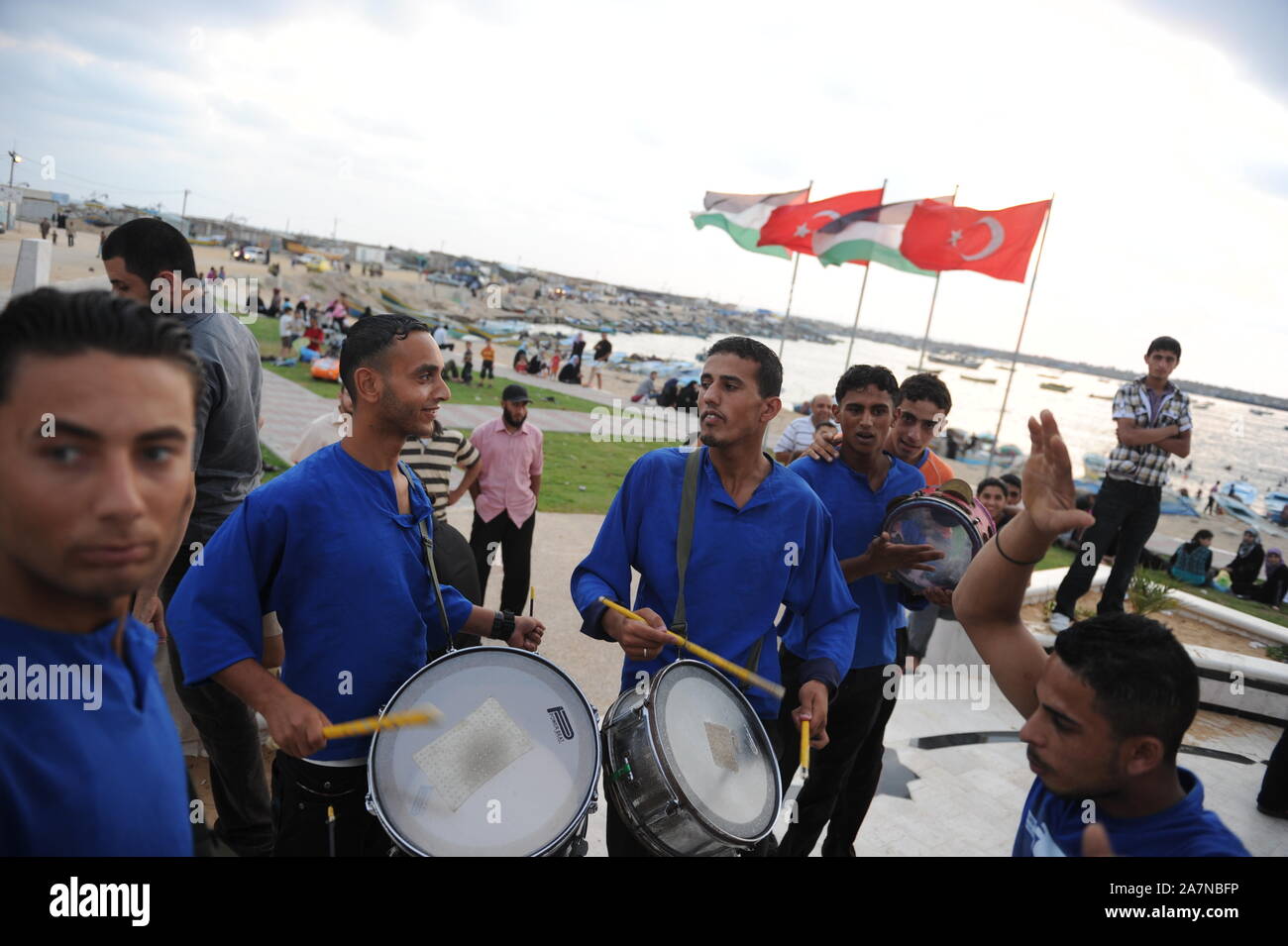 8 July 2011. Gaza,Palestine. The Gaza Strip is a coastline on the ...