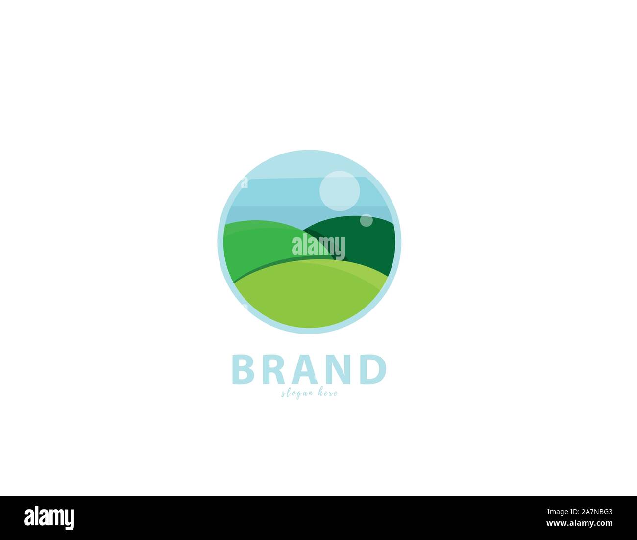 Land picture Stock Vector Images - Alamy