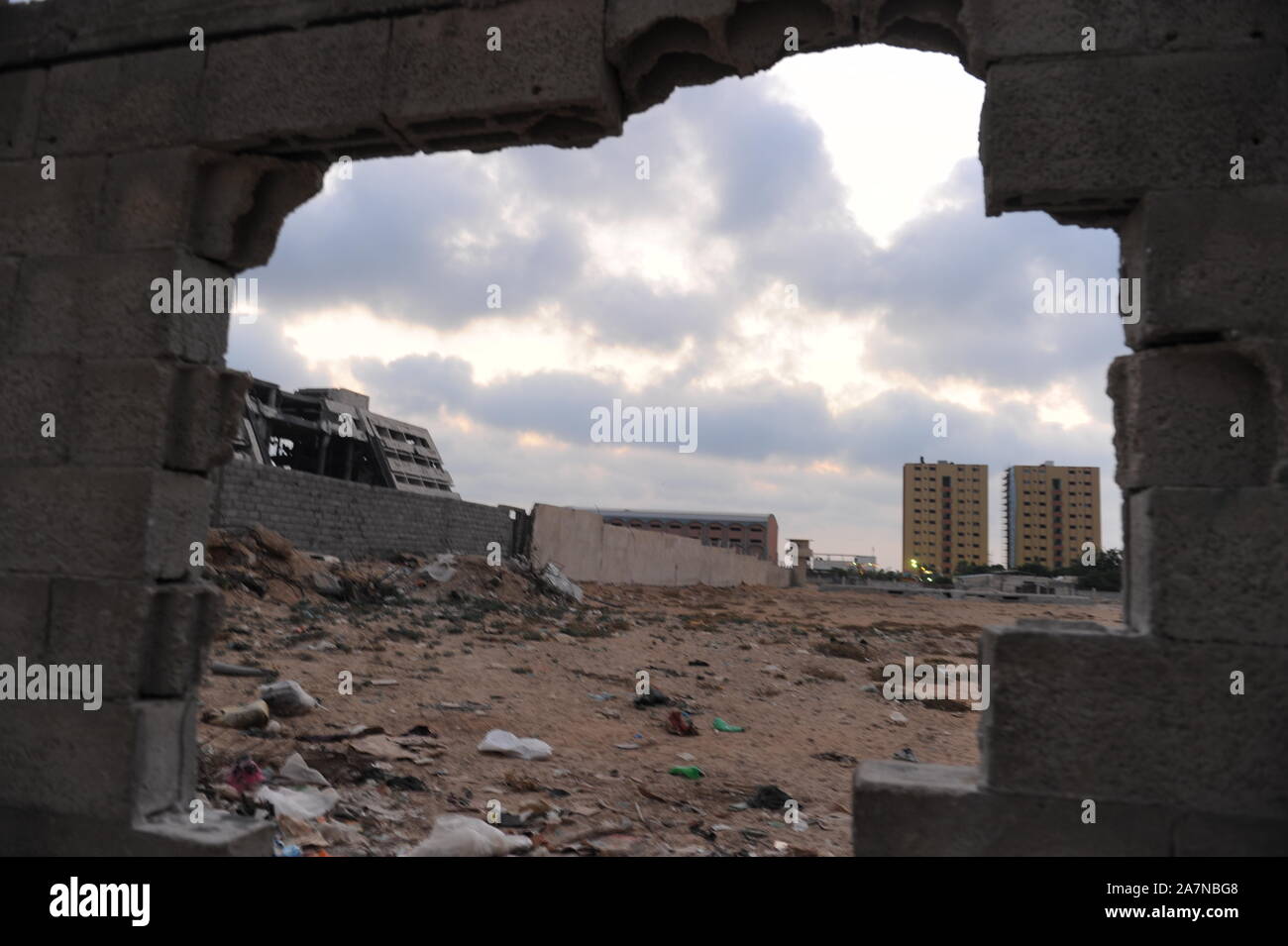 8 July 2011. Gaza,Palestine. The Gaza Strip is a coastline on the ...