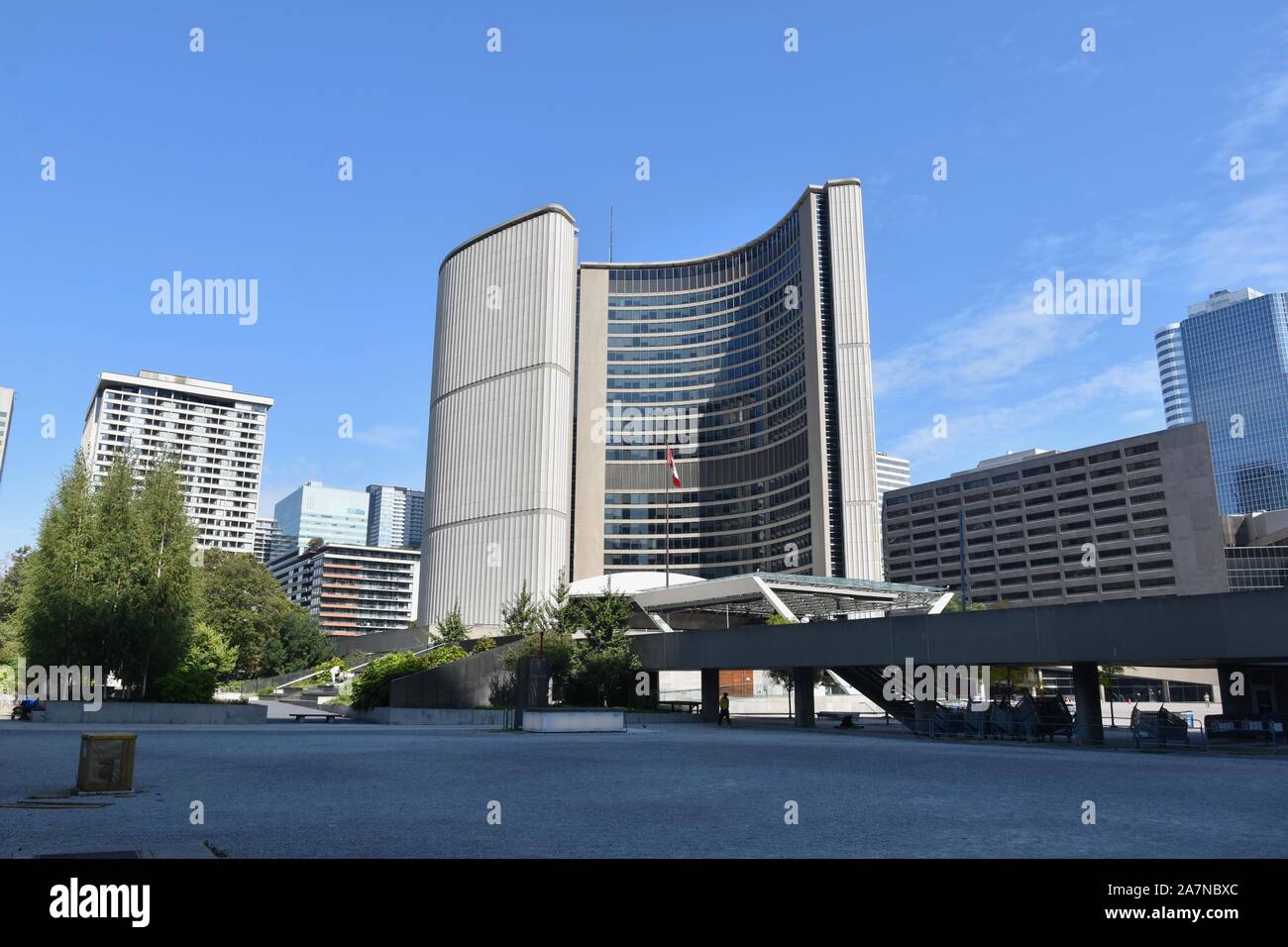 Toronto City Hall Plaza, featuring the iconic Toronto sign, Toronto ...