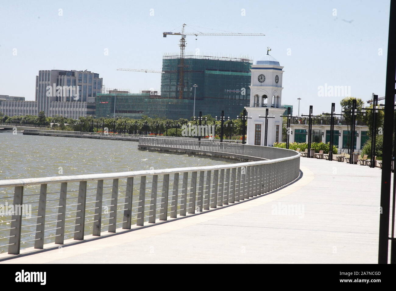 Environment of Lingang area in Shanghai, China, 19 July 2010. China's ...