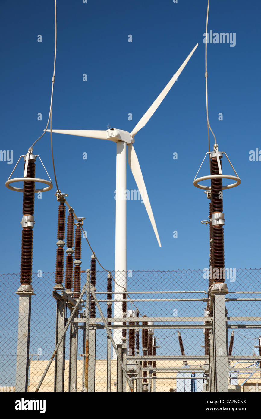 Substation wind farm hi-res stock photography and images - Alamy