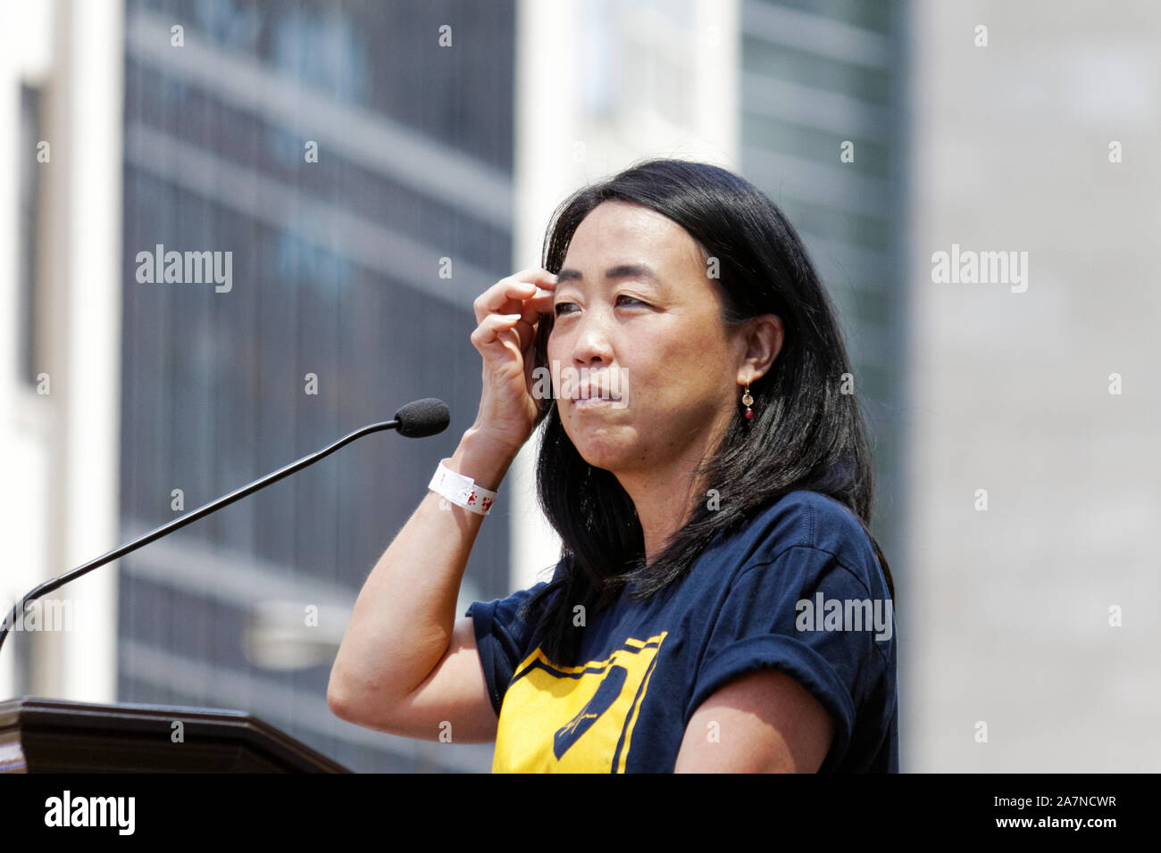 Philadelphia, PA, USA - July 15, 2019: City Councilwoman, Helen Gym ...