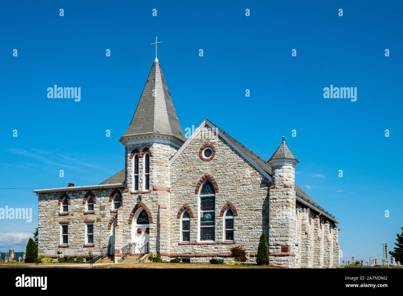 St Pauls Reformed Church, 14106 National Pike, Clear Spring, Maryland ...
