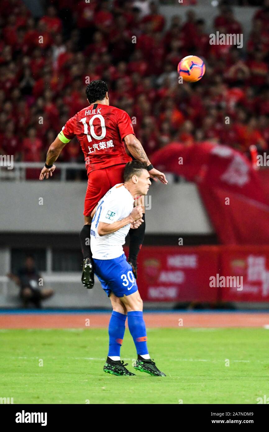 Brazilian football player Givanildo Vieira de Sousa, known as Hulk, of ...