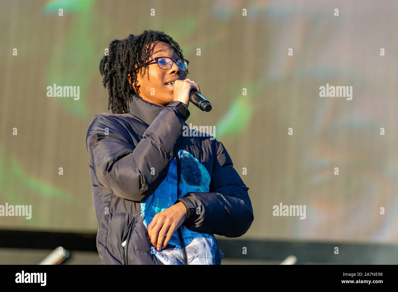 November 2, 2019, Las Vegas, Nevada, U.S: Rapper LIL TECCA (TYLER ...