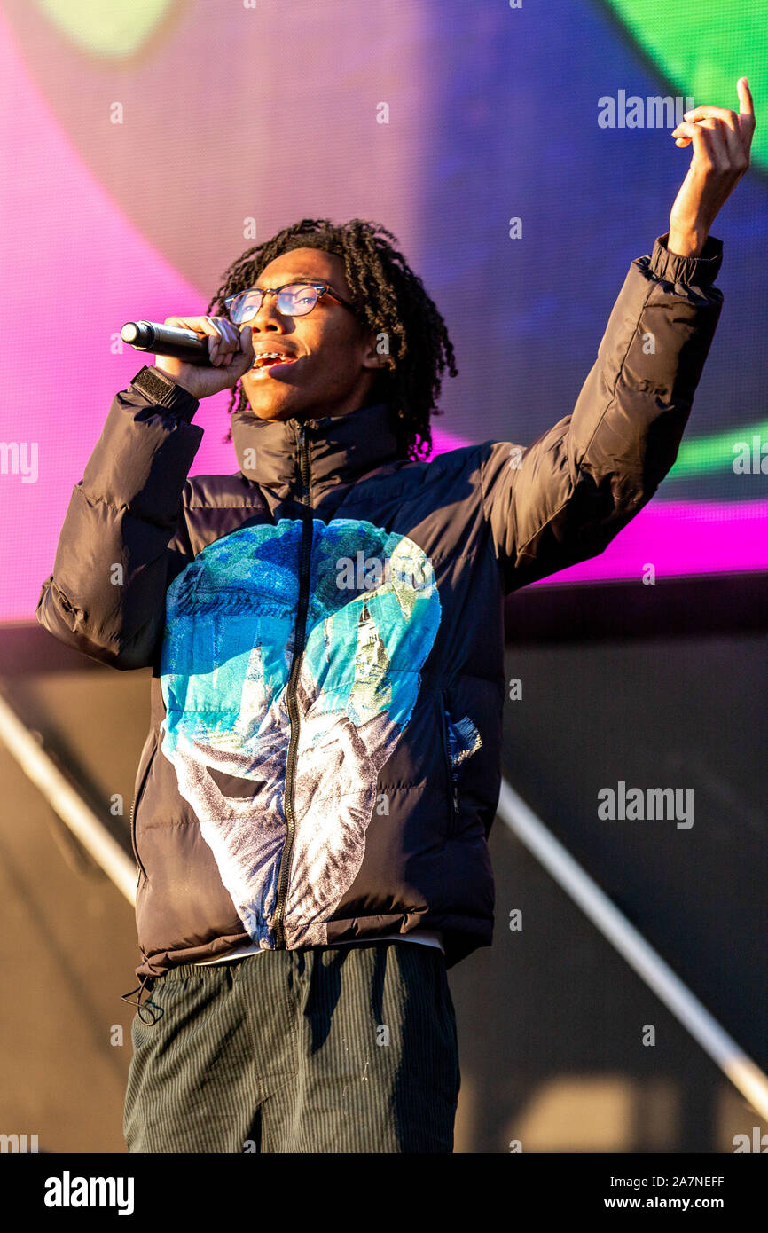 November 2, 2019, Las Vegas, Nevada, U.S: Rapper LIL TECCA (TYLER ...