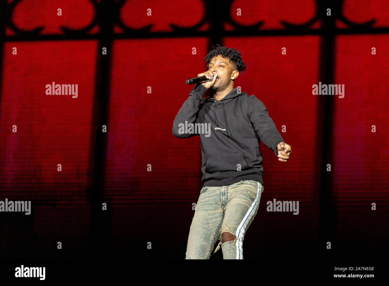 November 2, 2019, Las Vegas, Nevada, U.S: 21 SAVAGE (SHEYAA BIN ABRAHAM ...