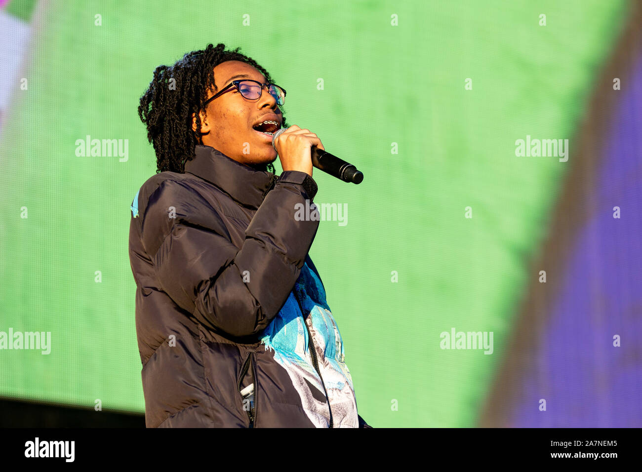 November 2, 2019, Las Vegas, Nevada, U.S: Rapper LIL TECCA (TYLER ...