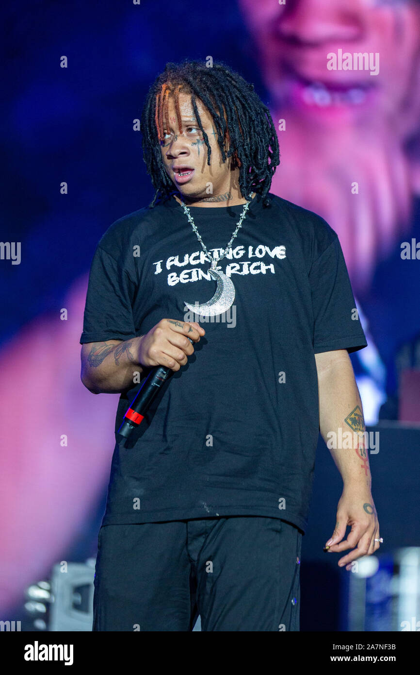 November 2, 2019, Las Vegas, Nevada, U.S: Rapper TRIPPIE REDD (MICHAEL ...