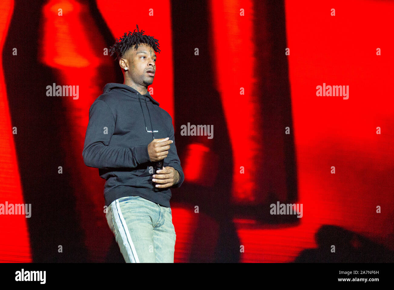 November 2, 2019, Las Vegas, Nevada, U.S: 21 SAVAGE (SHEYAA BIN ABRAHAM ...