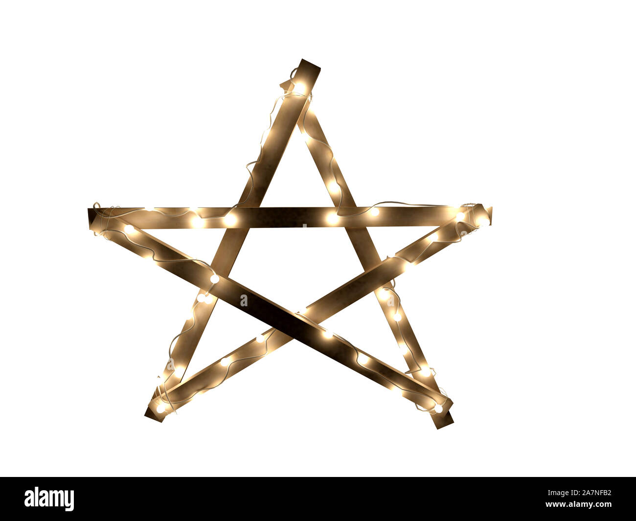 Christmas tree happy new Cut Out Stock Images & Pictures - Alamy