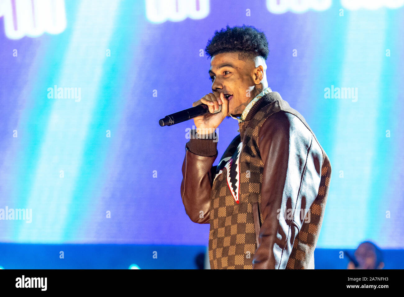 November 2, 2019, Las Vegas, Nevada, U.S: BLUEFACE (JOHNATHAN MICHAEL ...
