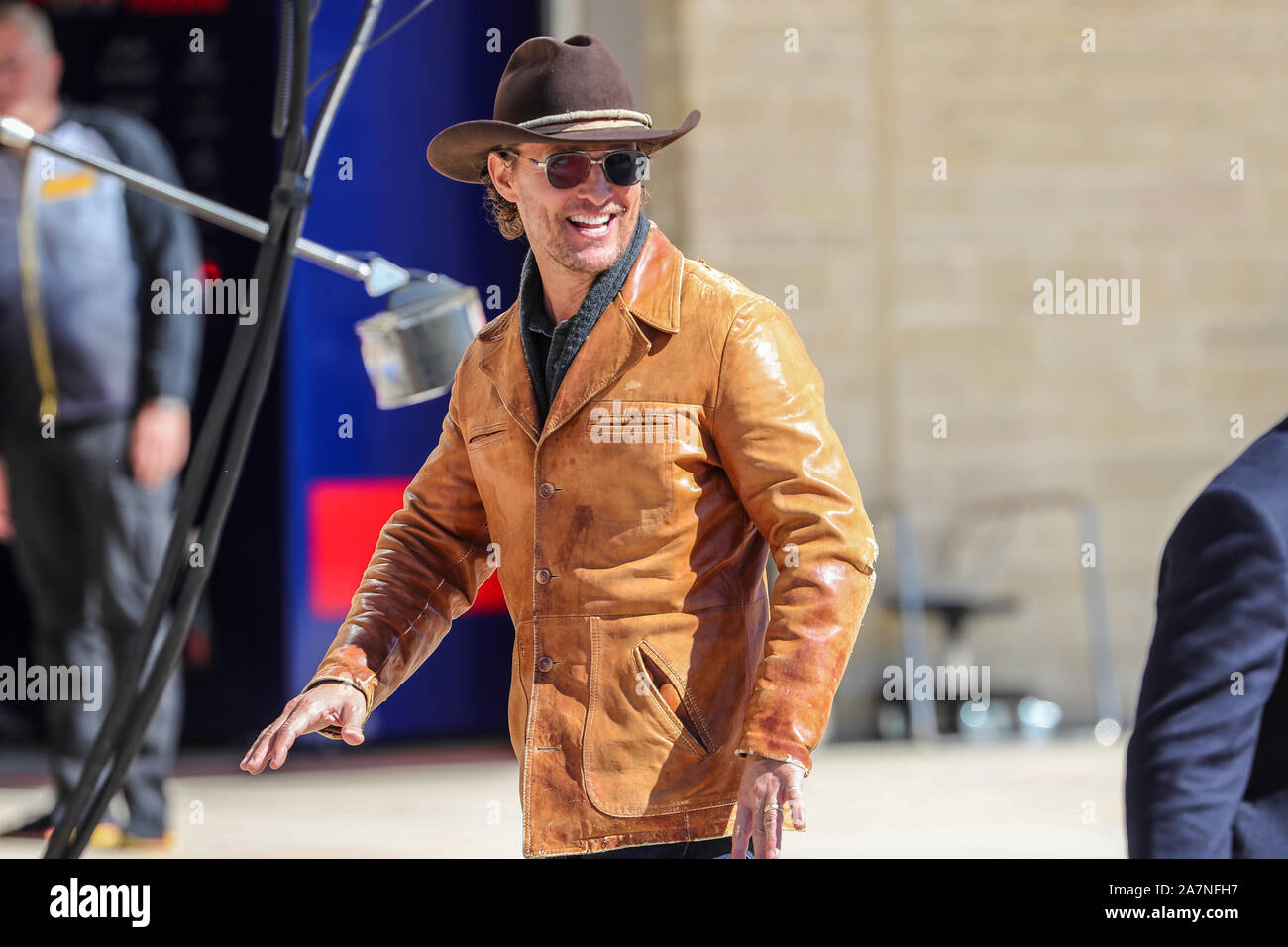 Austin, Texas, USA. 3rd Nov, 2019. Actor Matthew McConaughey in action ...