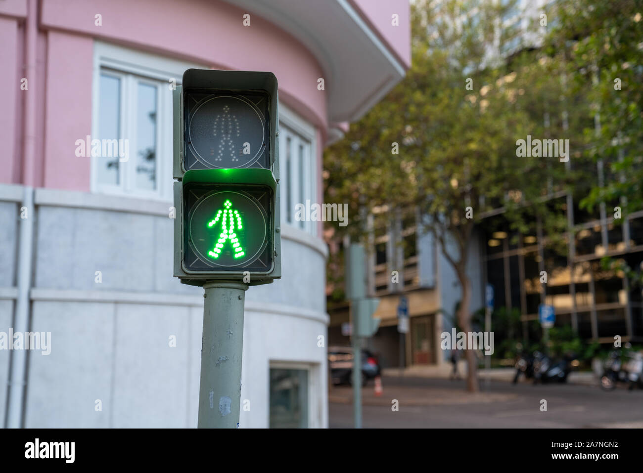 Traffic walk sign hi-res stock photography and images - Alamy