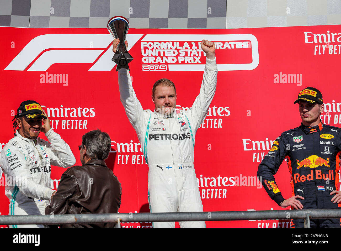 Austin, Texas, USA. 3rd Nov, 2019. Mercedes AMG Petronas Motorsport ...