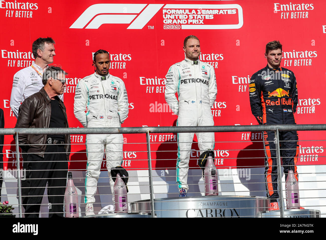 Austin, Texas, USA. 3rd Nov, 2019. Mercedes AMG Petronas Motorsport ...