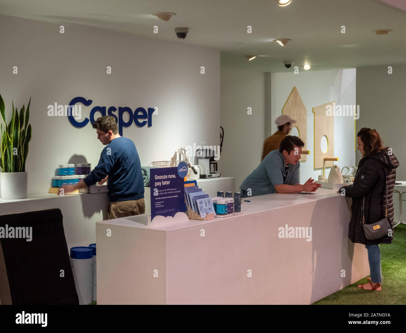 Casper logo hi-res stock photography and images - Alamy