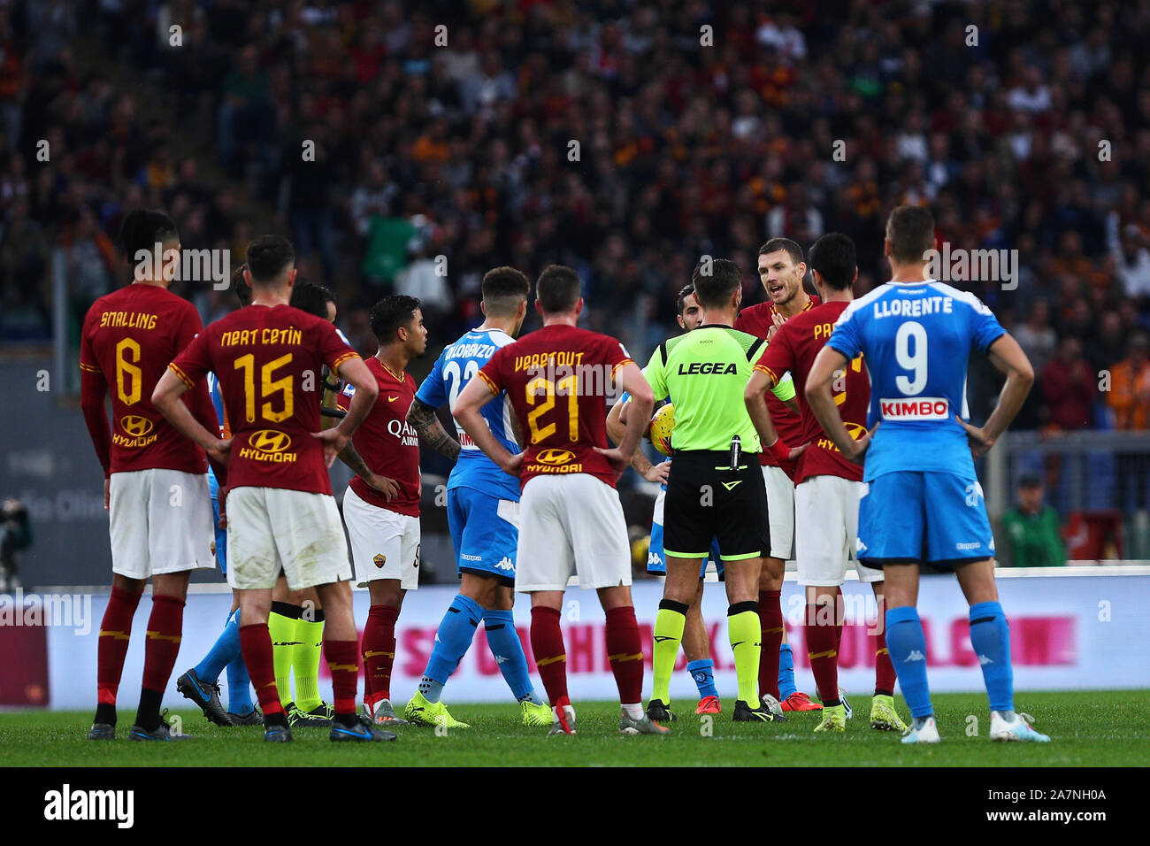 Italian referee gianluca rocchi of serie hi-res stock photography and ...