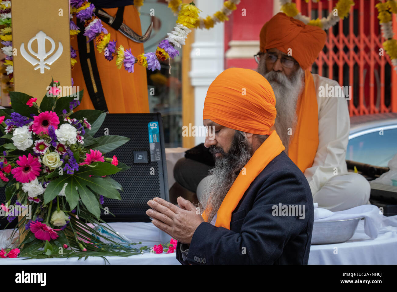 Sikh Nagar Kirtan Procession. Up to 15,000 Sikhs took part in a ...