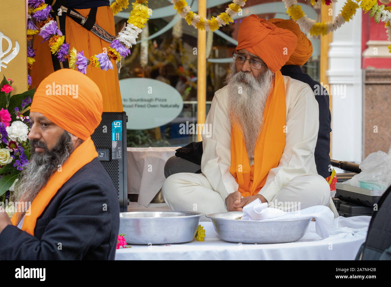 Sikh Nagar Kirtan Procession. Up to 15,000 Sikhs took part in a ...