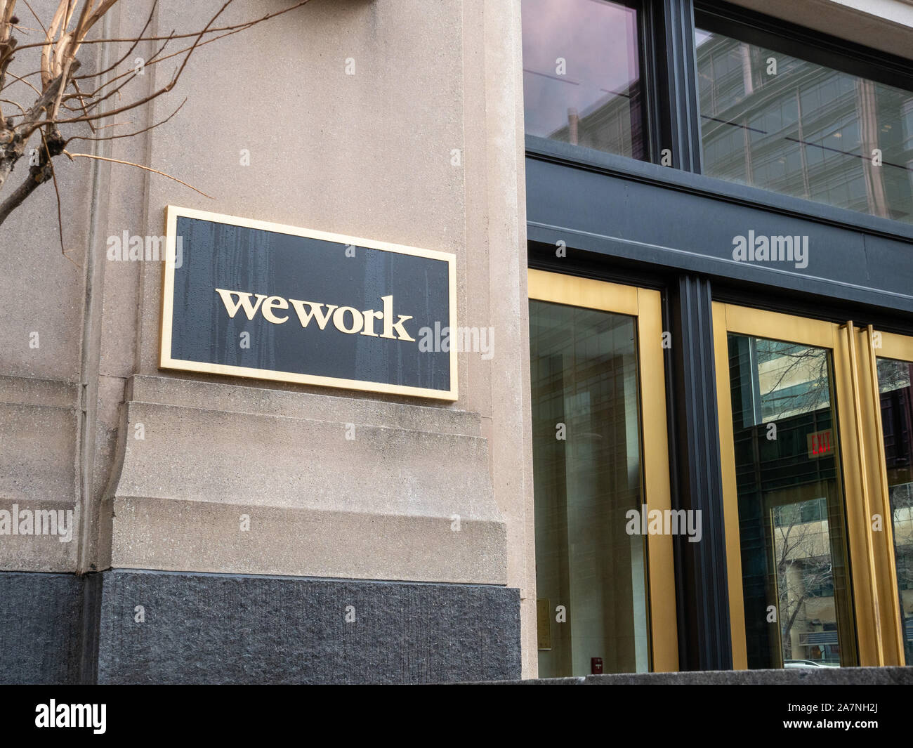 Wework logo hi-res stock photography and images - Alamy