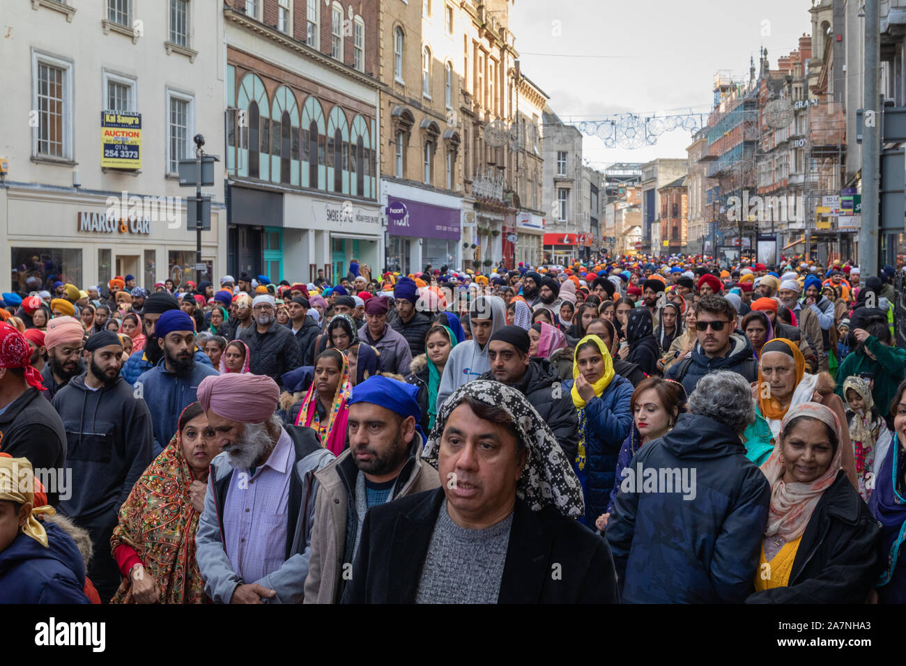 Sikh Nagar Kirtan Procession. Up to 15,000 Sikhs took part in a ...