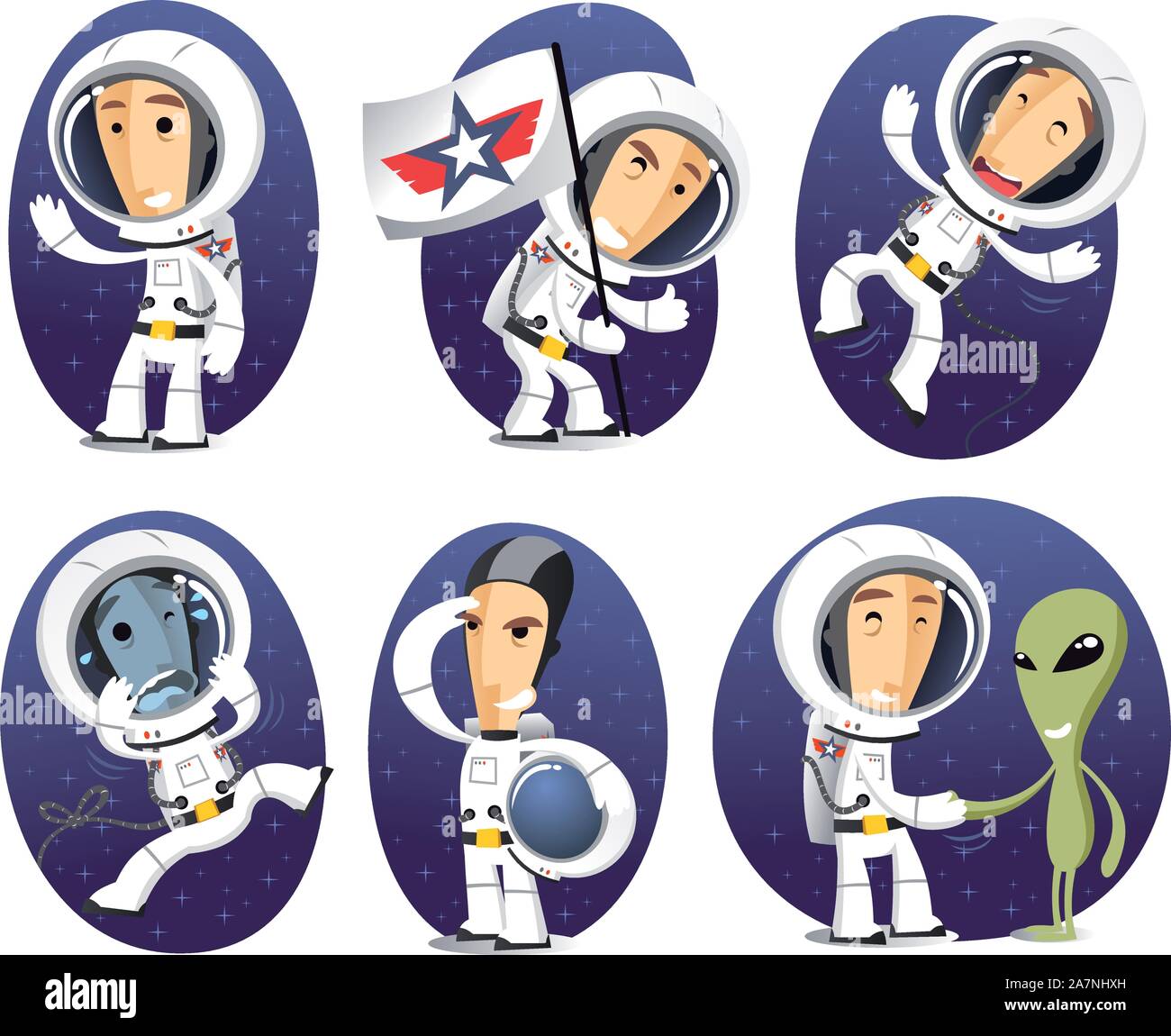 Cartoon time action ! Cut Out Stock Images & Pictures - Alamy