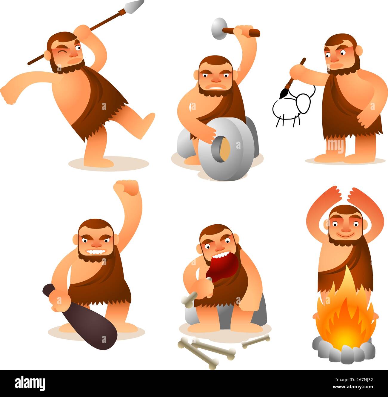 Neanderthal Caveman High Resolution Stock Photography and Images - Alamy