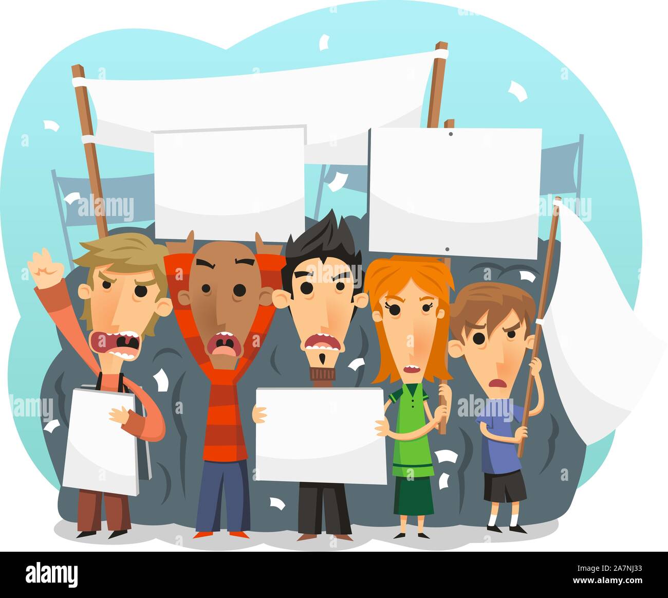 Voting sign outdoors Stock Vector Images - Alamy