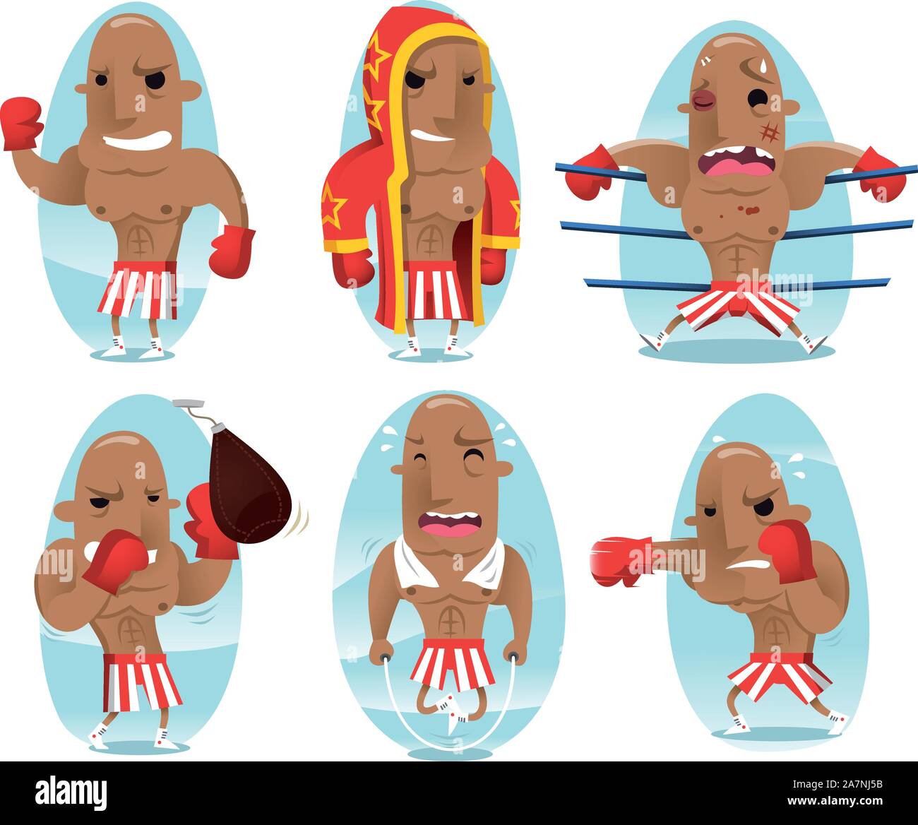 Animated boxing hi-res stock photography and images - Alamy