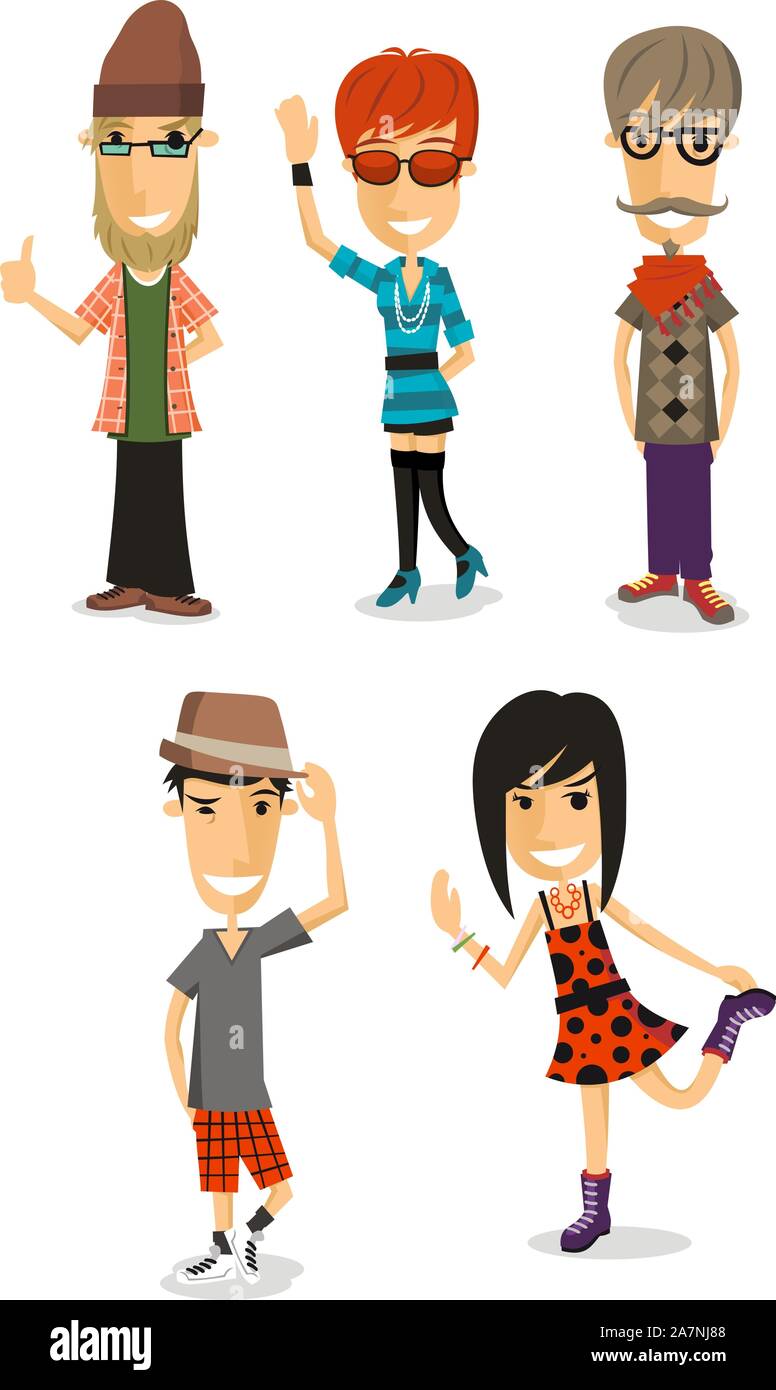 Hip hugger Stock Vector Images - Alamy