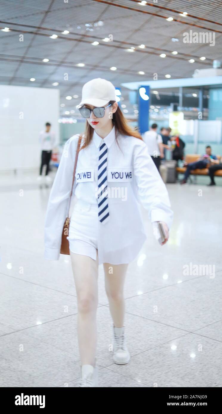 Qi Wei, also known as Stephy Qi, a Chinese singer and actress, appear ...