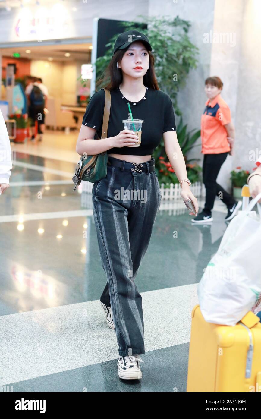 Chinese singer Cheng Xiao of South Korean-Chinese girl group Cosmic ...