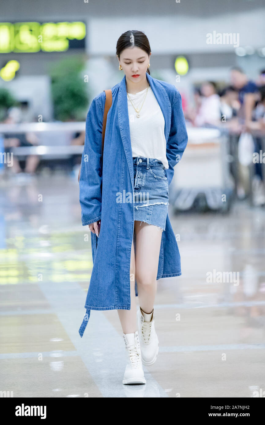 Chinese actress Song Yanfei, also known as Cecilia Boey, arrives at an ...