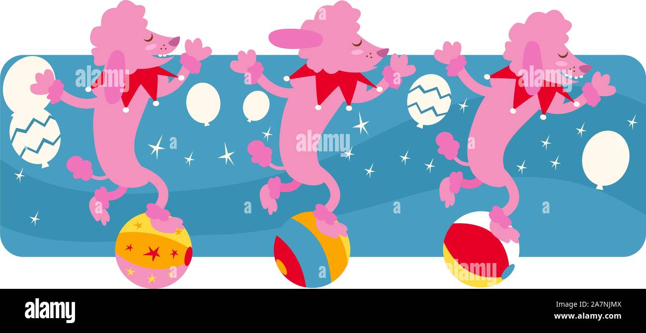 Circus acrobat cartoon Stock Vector Images - Alamy