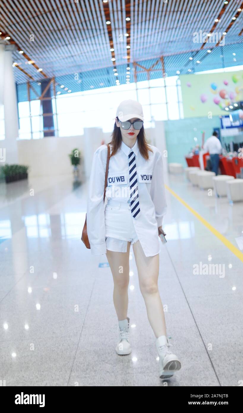 Qi Wei, also known as Stephy Qi, a Chinese singer and actress, appear ...