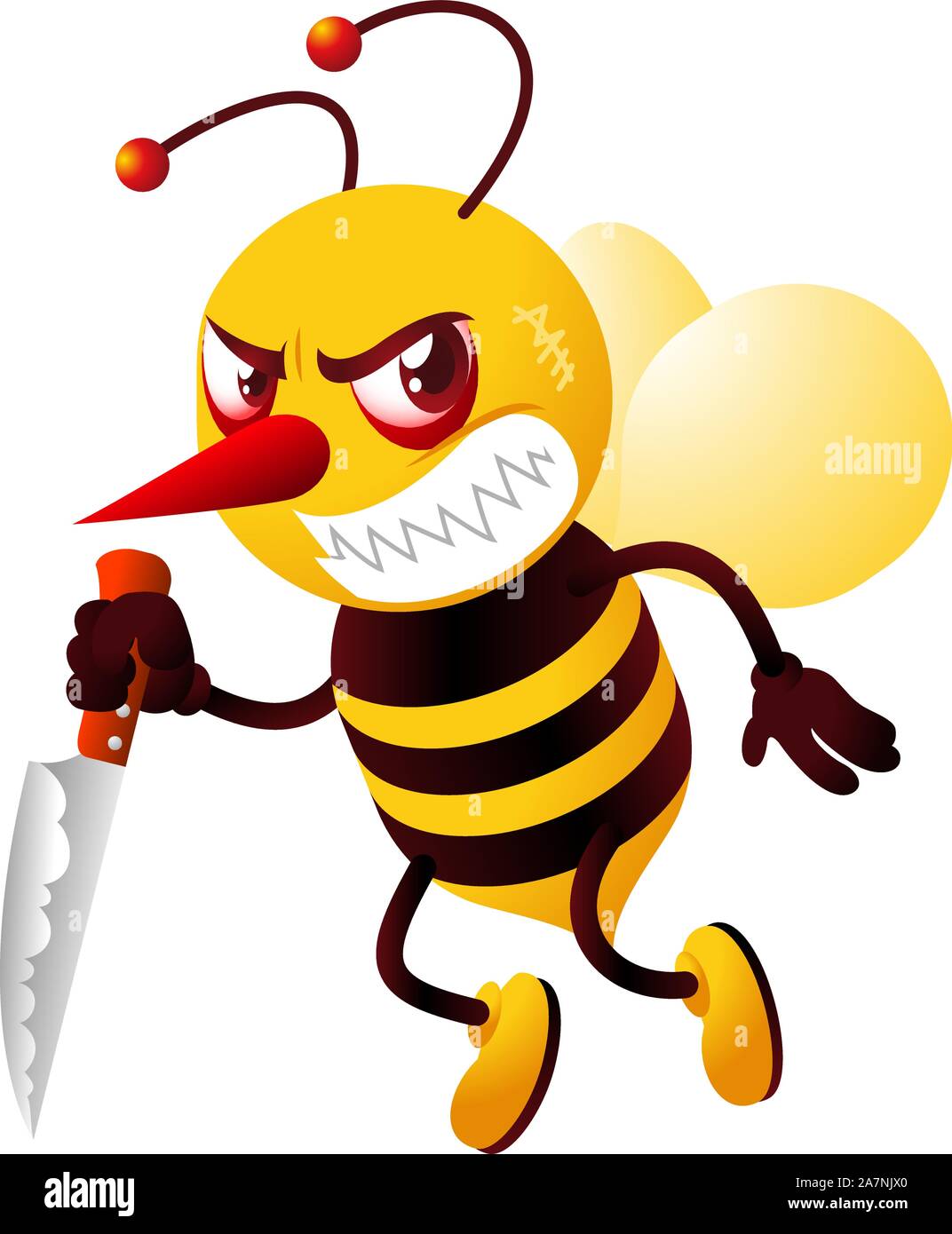 Angry bee hi-res stock photography and images - Alamy